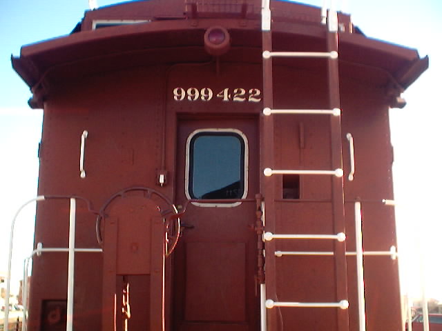 ATSF 999422 (retired) on display